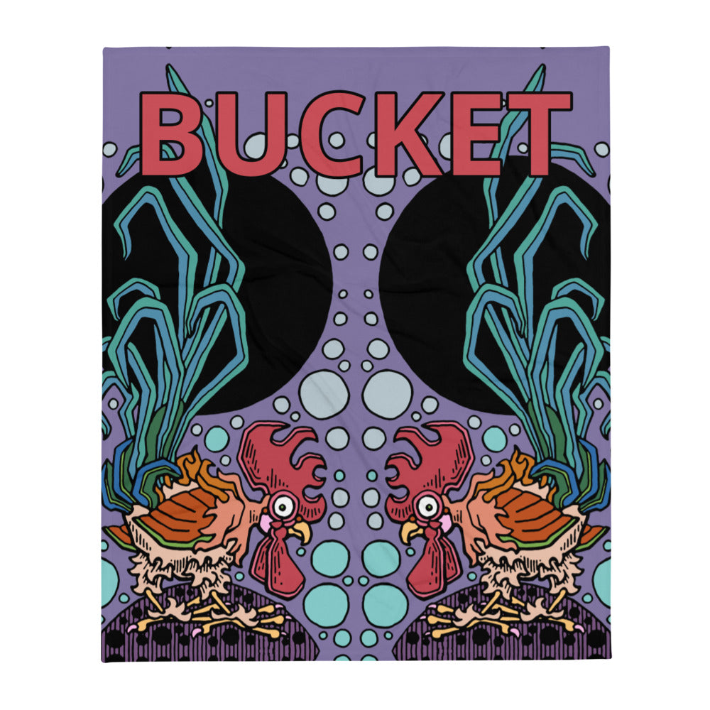 Rooster Bucket Throw Blanket – BucketInk